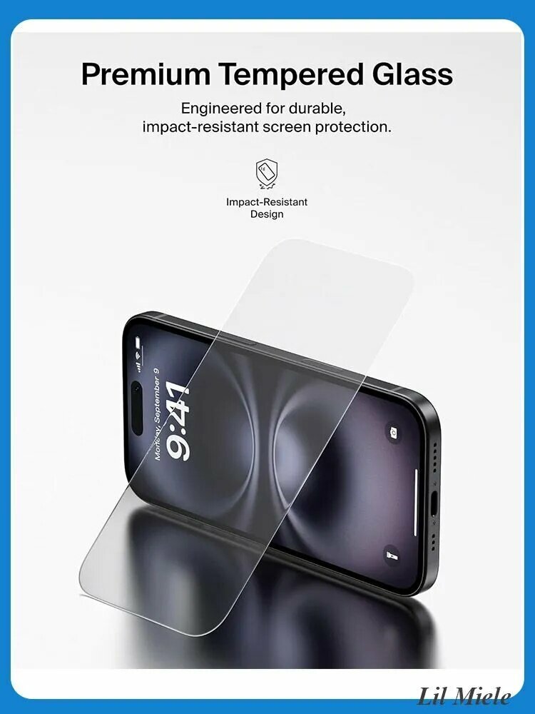 Belkin Screenforce TemperedGlass Treated Screen Protector для iPhone 17 Pro. — фото 1