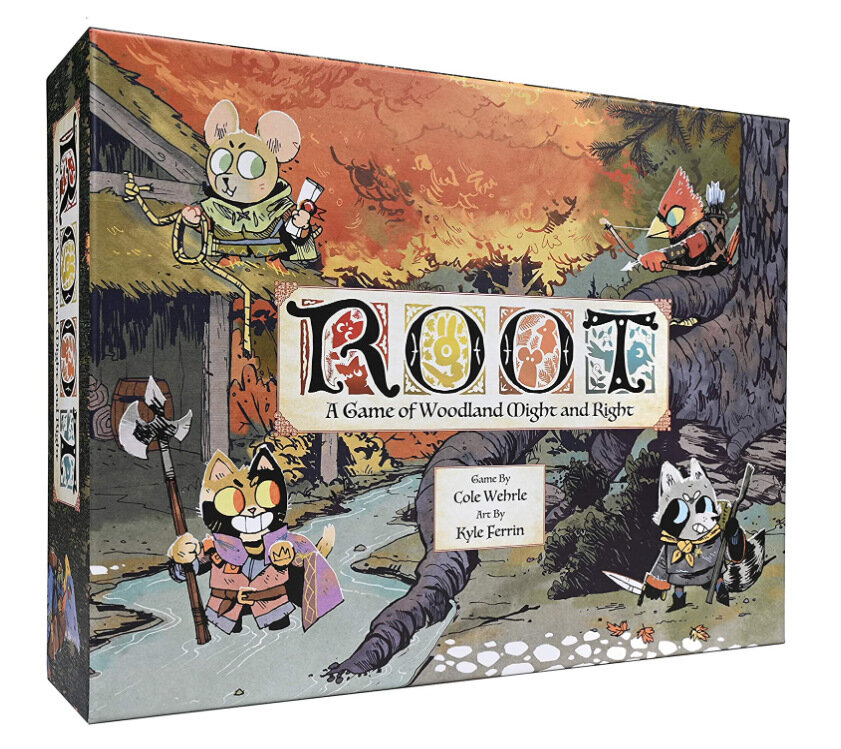 Карты настольной игры Leder Games Root The Riverfolk для семейных карточных игр и таро.