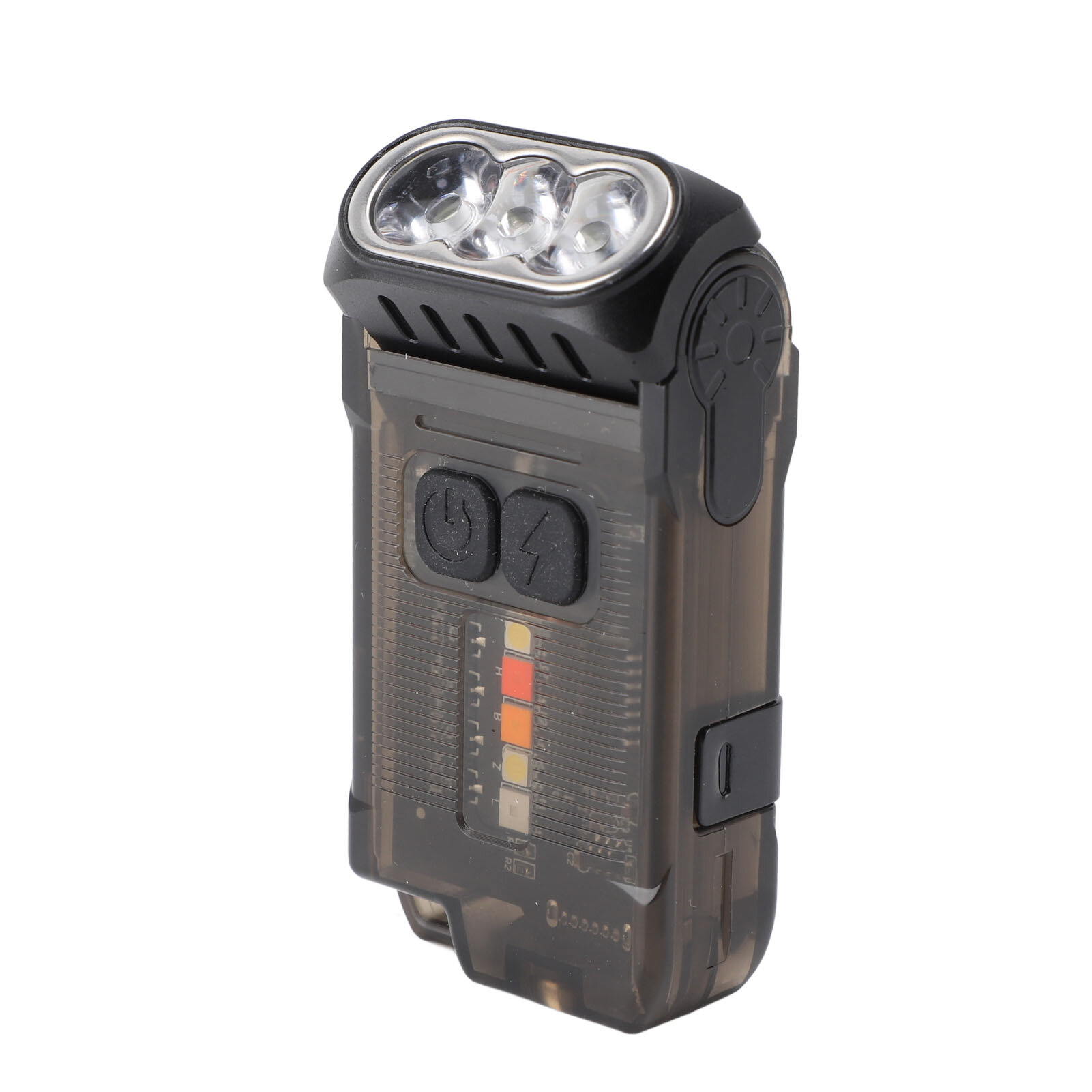 Маленький мощный EDC фонарик яркий 1200LM USB C перезаряжаемый IP67 водонепроницаемый 10 режимов магнитный хвост мини светодиодный фонарик