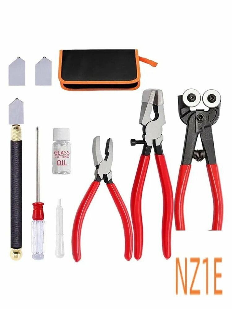 Набор Инструментов Для Резки Стекла, Кусачек Стеклянной Плитки На Колесах