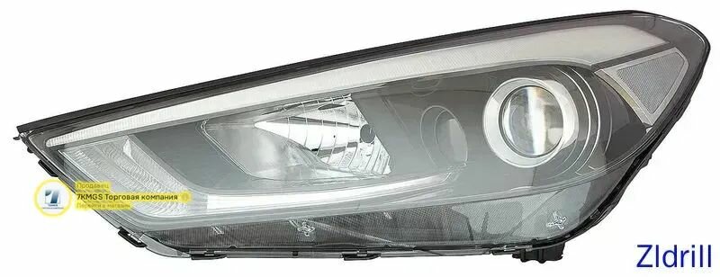 Zldrill Фара автомобильная, Светодиодная, 1 шт, арт. 121-1114LMLEMN2