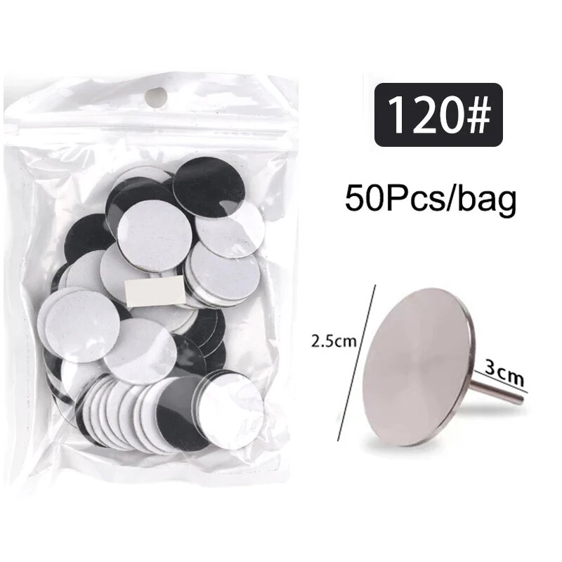 Сменные диски для педикюра 2.5 см, 50 шт
