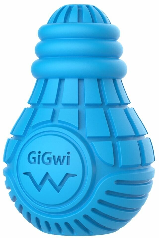 #(C)GiGwi 85025 BULB RUBBER Игрушка для собак Резиновая лампочка 8 см 10%