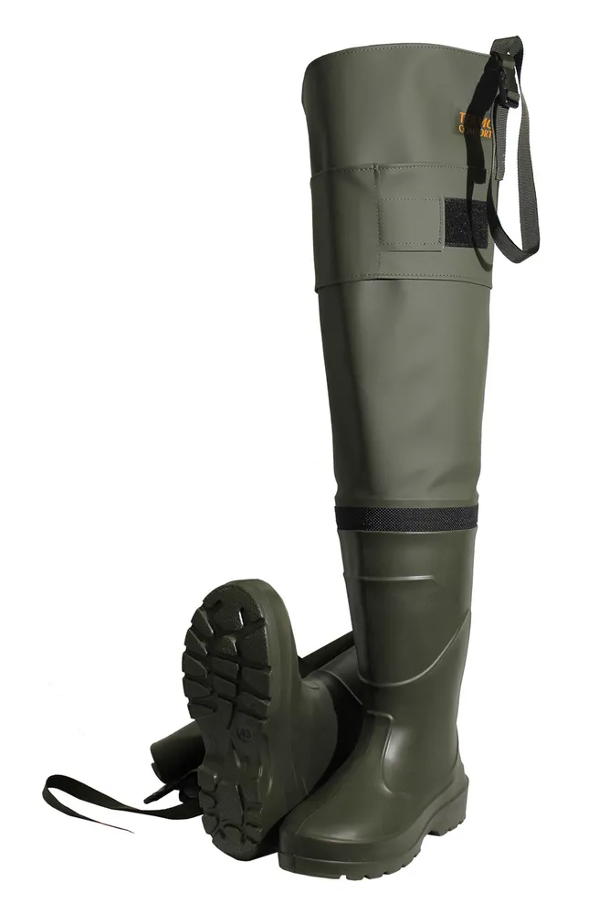 Сапоги ЭВА рыбацкие рокс Н Sarma С095, цвет оливковый, размер 45