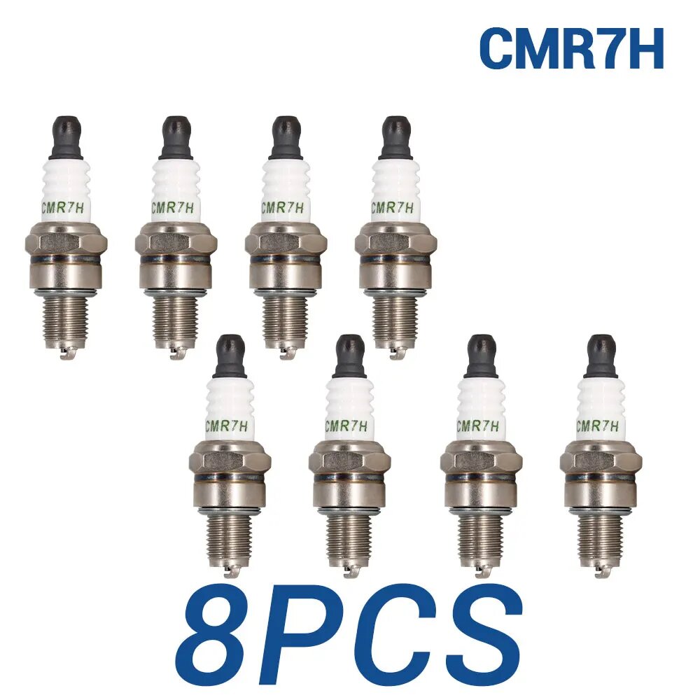 Свеча зажигания с твердой гайкой, 2-8 шт, фонарь CMR7H, замена свечи 3066/CMR7H Brisk TR14C TR14S Autolite 4194 Champion 965/RZ7C RZ7CT10 8 pieces CMR7H