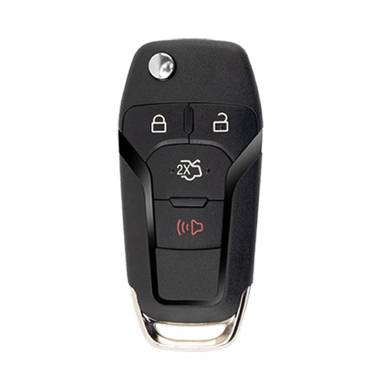 Автомобильный дистанционный ключ Liberty для Ford F150-F550 Fusion Explorer N5F-A08TAA ID49Chip 315 МГц, автоматическое умное управление, лезвие ключа HU101 4 Buttons Sedan