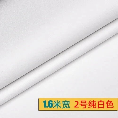 Красная искусственная кожа ПВХ 1.6 м Белый, Pure white