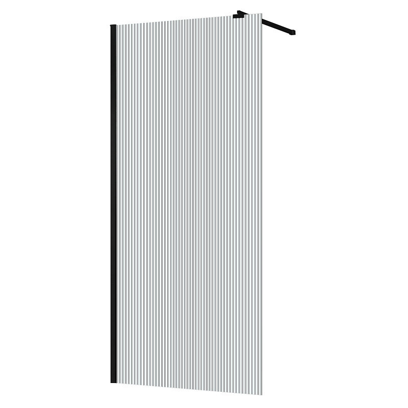 Душевая перегородка Azario Walk-in 120x195-MB-CRF матовый черный