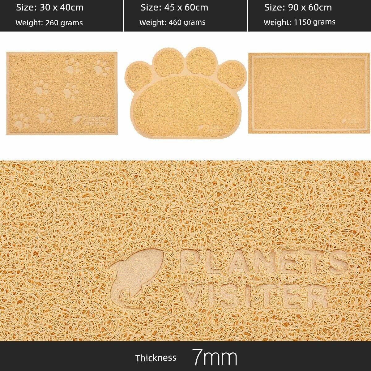 Товары для домашних животных Cat Four Seasons Легко чистится Входная гостиная Ванная комната Дверь напольный коврик