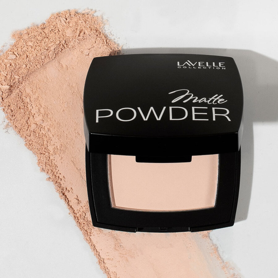 Lavelle Collection, Пудра компактная матирующая Powder тон 03 натурально-бежевый