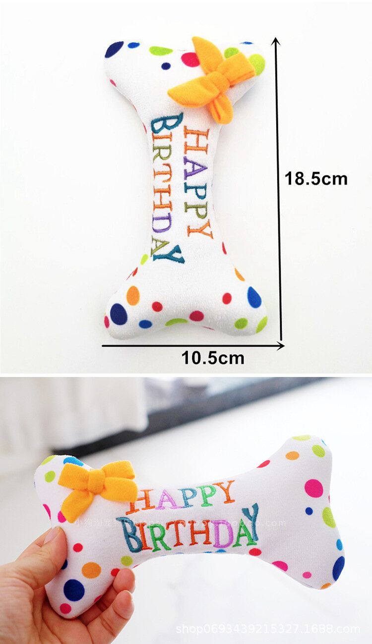Производители товаров для домашних животных кошки собаки день рождения торт плюшевые игрушки веселые звуки короткие