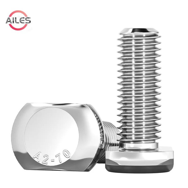 Болты Т-образные из нержавейки 304 M5 M6 M8 M10 M12 M8x50mm 5pcs