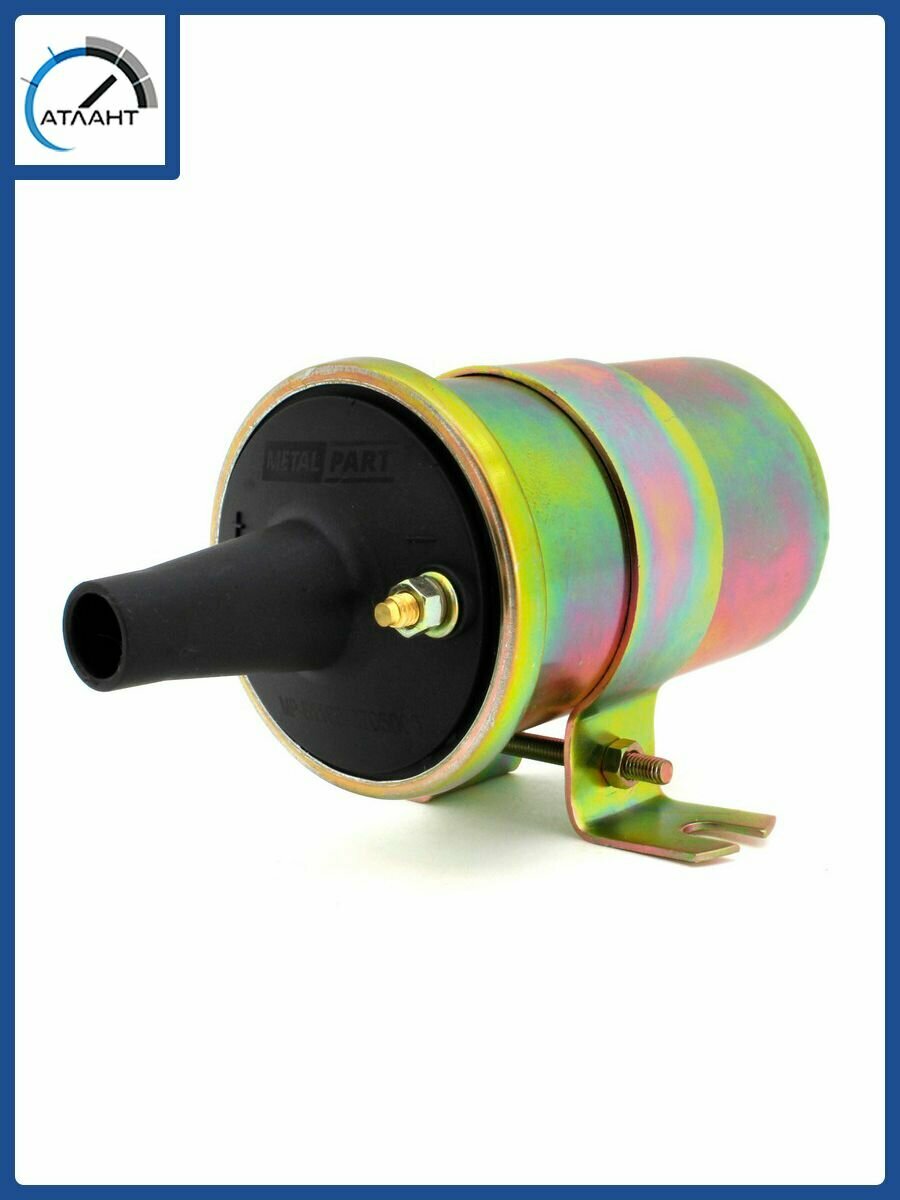 MetalPart Катушка зажигания совместимо с 2410, 3110 Волга, 3302 Газель, 3307 Газон, УАЗ (Б-116-02) (937015) арт. MP-Б116В-3705000