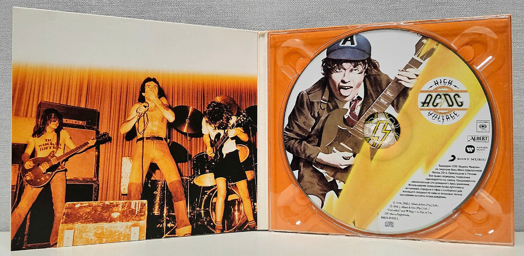 AC/DC — High Voltage, Compact Disc, CD, Диск, Лицензия, 2014 — фото 1