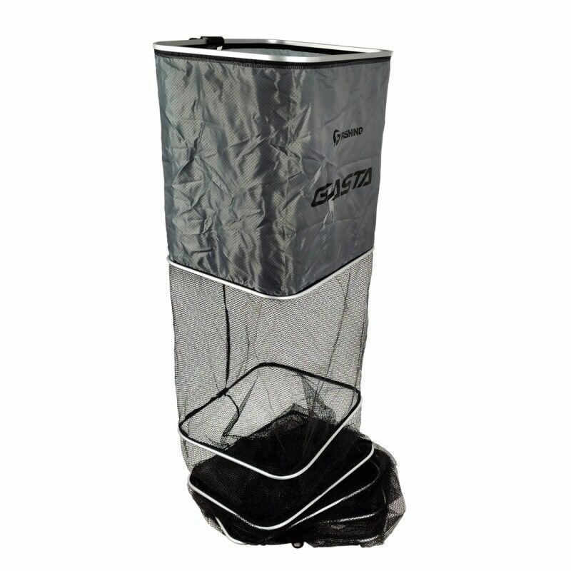 Садок F-Fishing Gasta, для мирной рыбы, алюминиевый каркас, 50x40 см