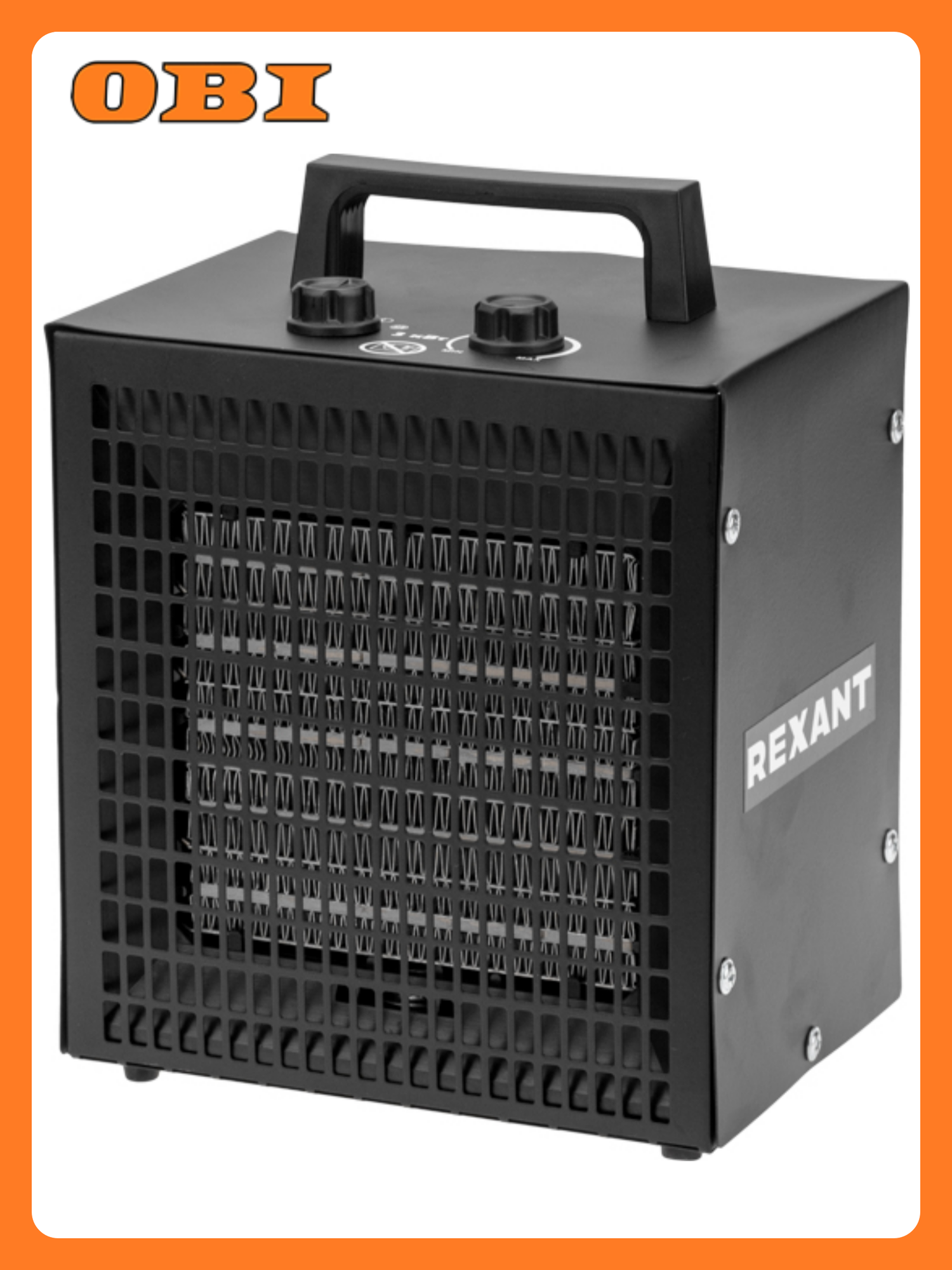 Тепловая пушка REXANT, электрическая, 3 кВт, защита от перегрева