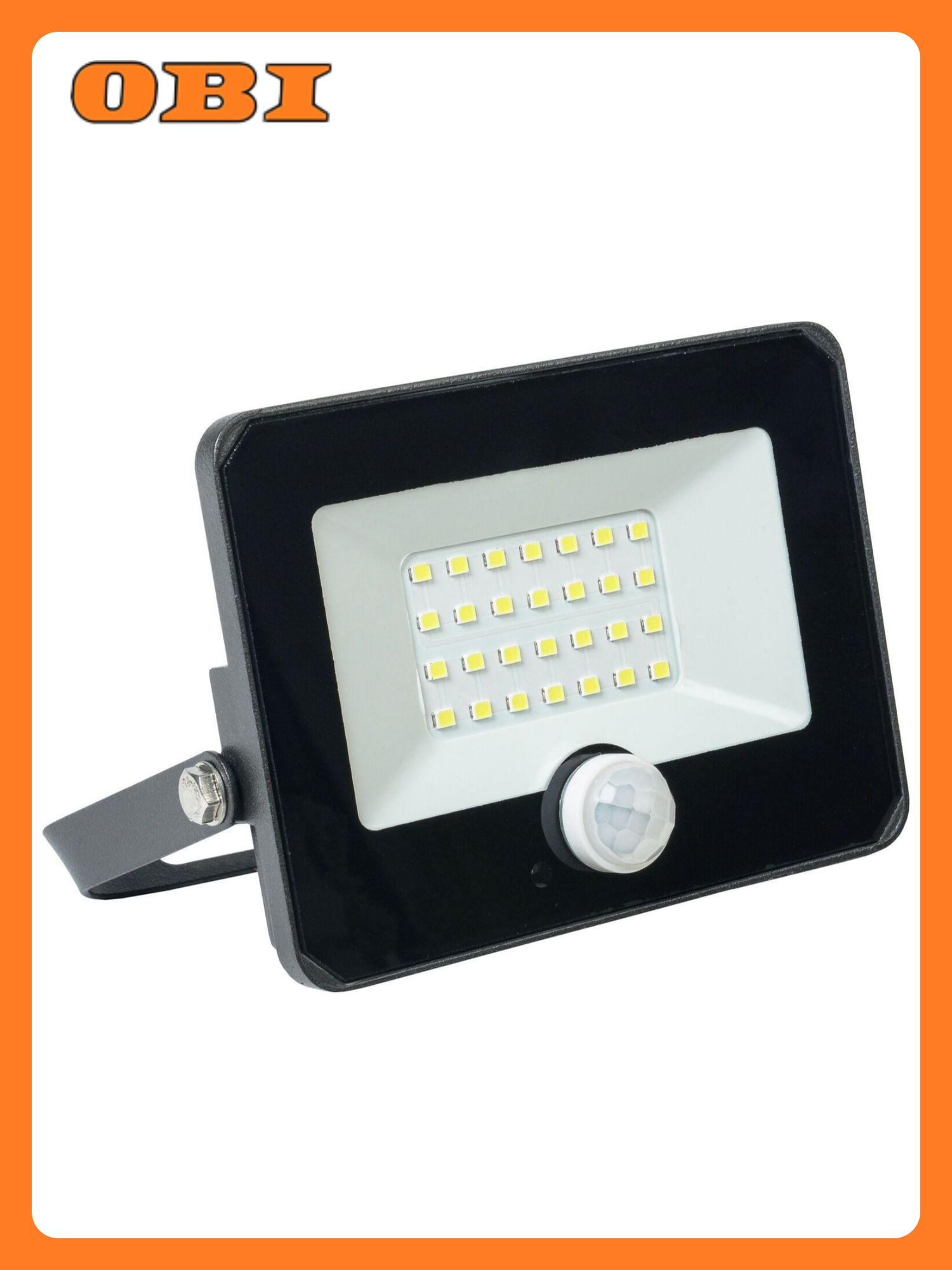 Уличный прожектор IEK IP54 с датчиком движения