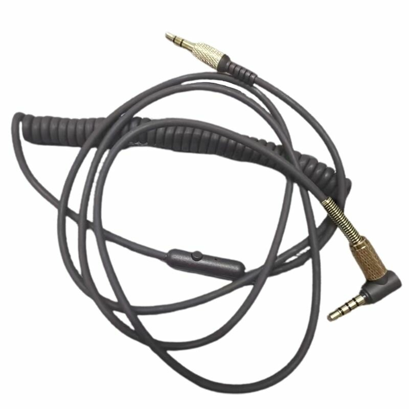 Подходит для аудиокабеля наушников Marshall поколения, второго поколения и третьего поколения-коричневый