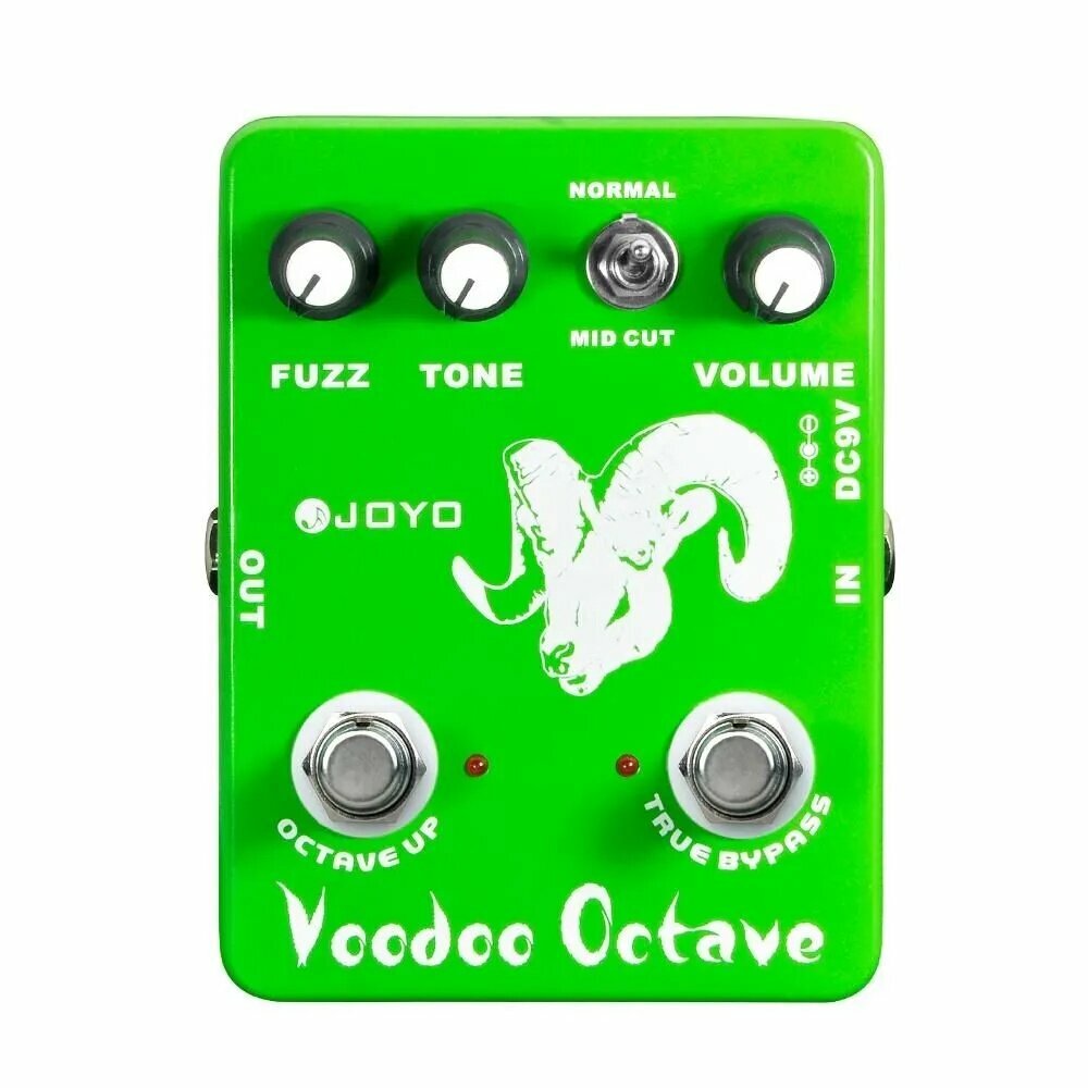 JOYO JF-12 Voodoo Octave Fuzz Эффект Гитара Эффект Педаль True Bypass Гитара Педаль Для Гитары Аксессуары