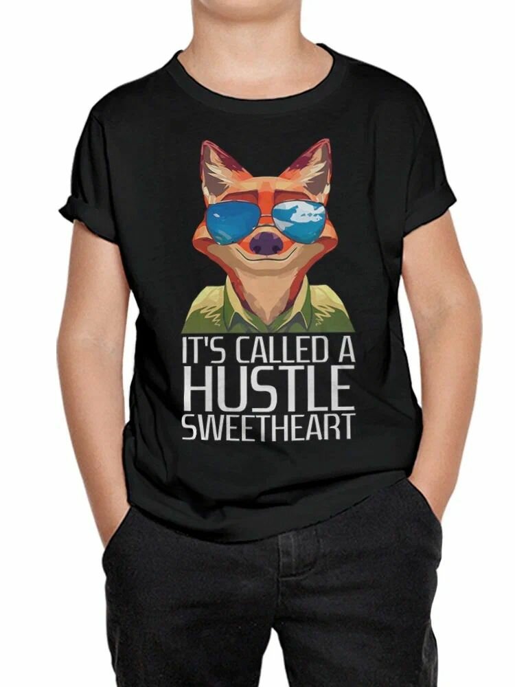 Футболка Зверополис / Ник / Для Мальчиков / Девочек