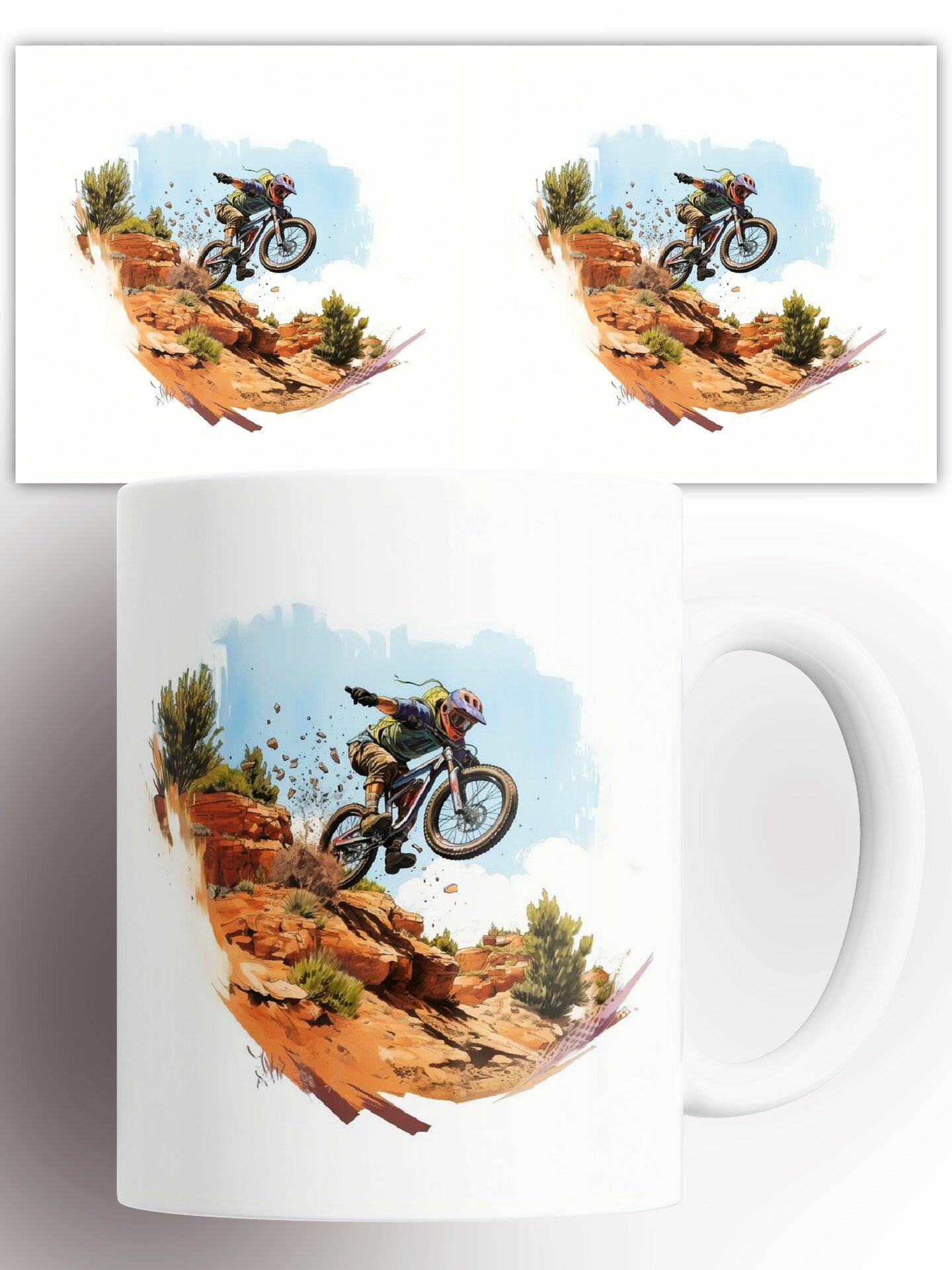 Кружка Велотуризм 330 мл