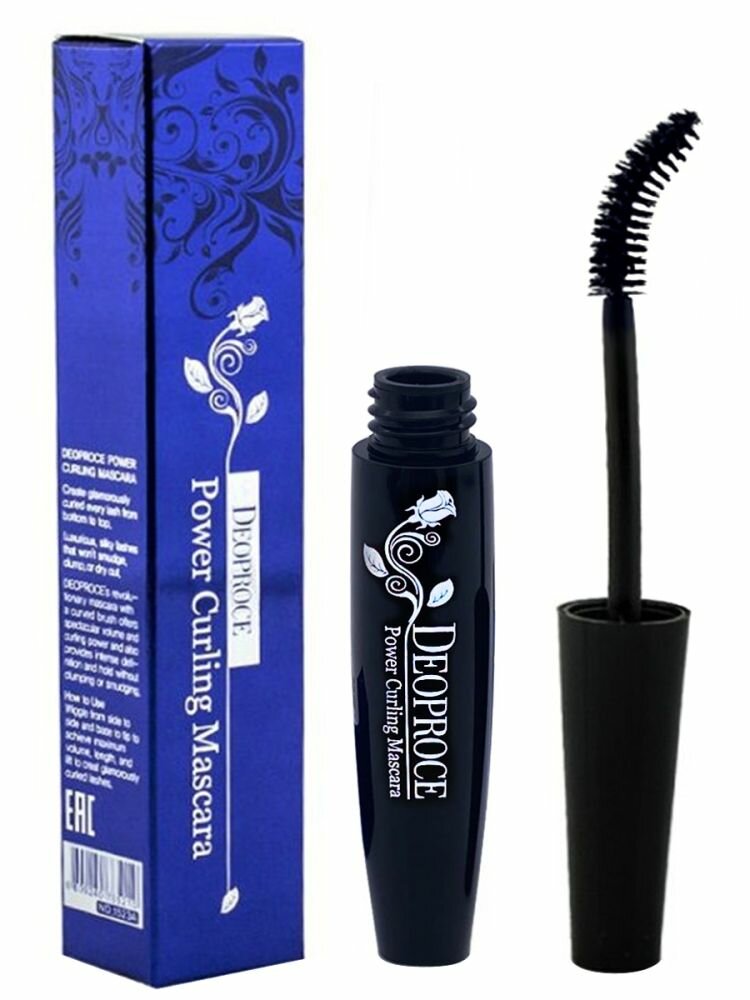 Подкручивающая тушь Deoproce Power Curling Mascara, Корея