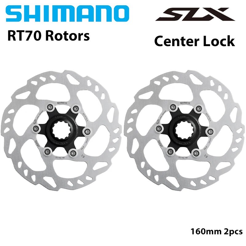 Тормозной ротор Shimano SLX RT70 Center Lock 160 мм (2 шт)