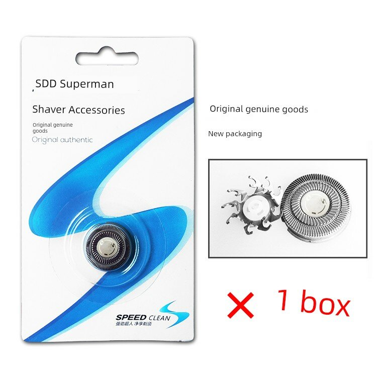 Оригинальная OEM бритвенная головка с 1 лезвием и 1 сеткой для Sid Superman