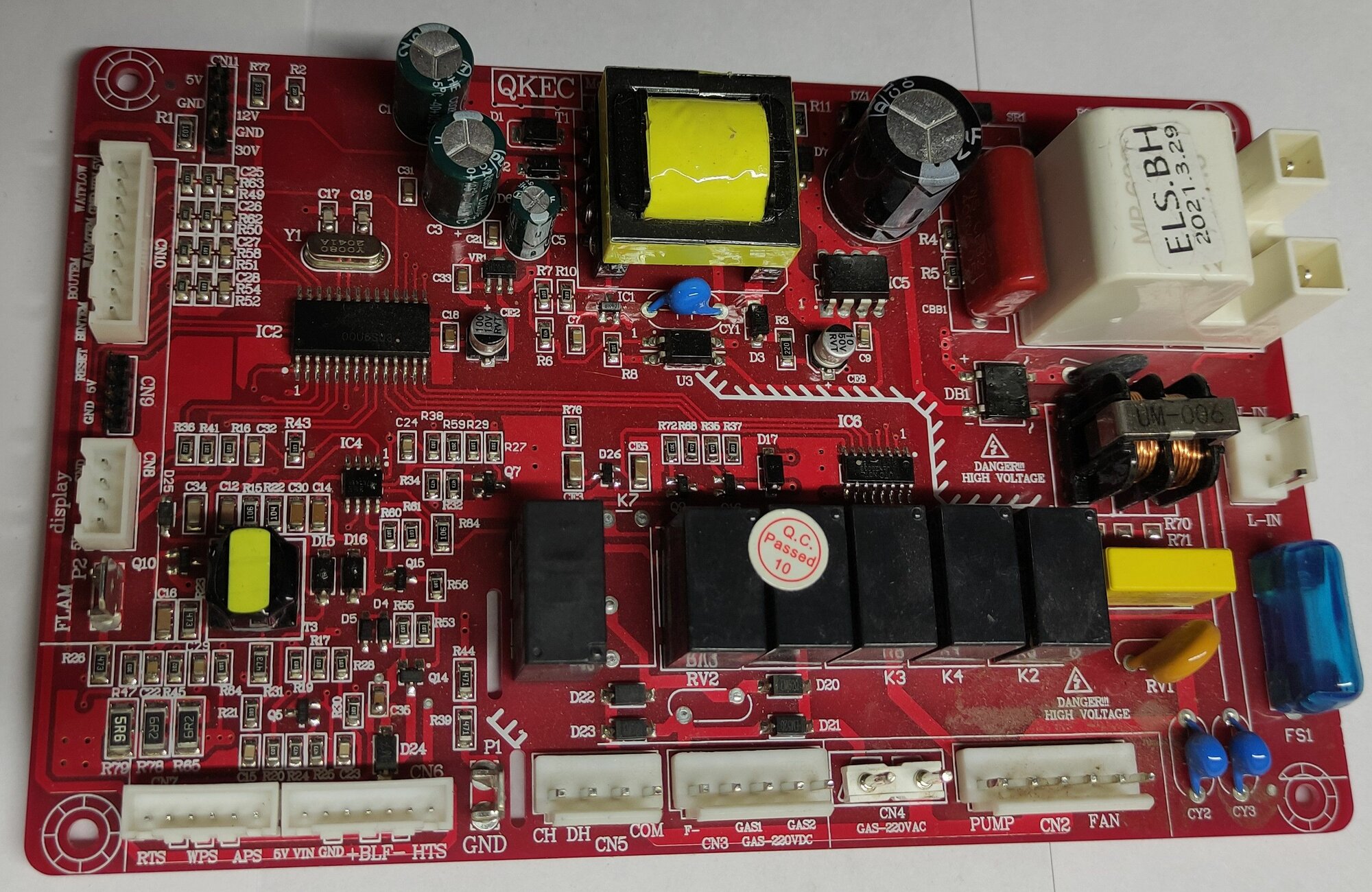 Плата управления газовые котлы ARDERIA (от 05.2019) ARDERIA (D22013.0631-341R)