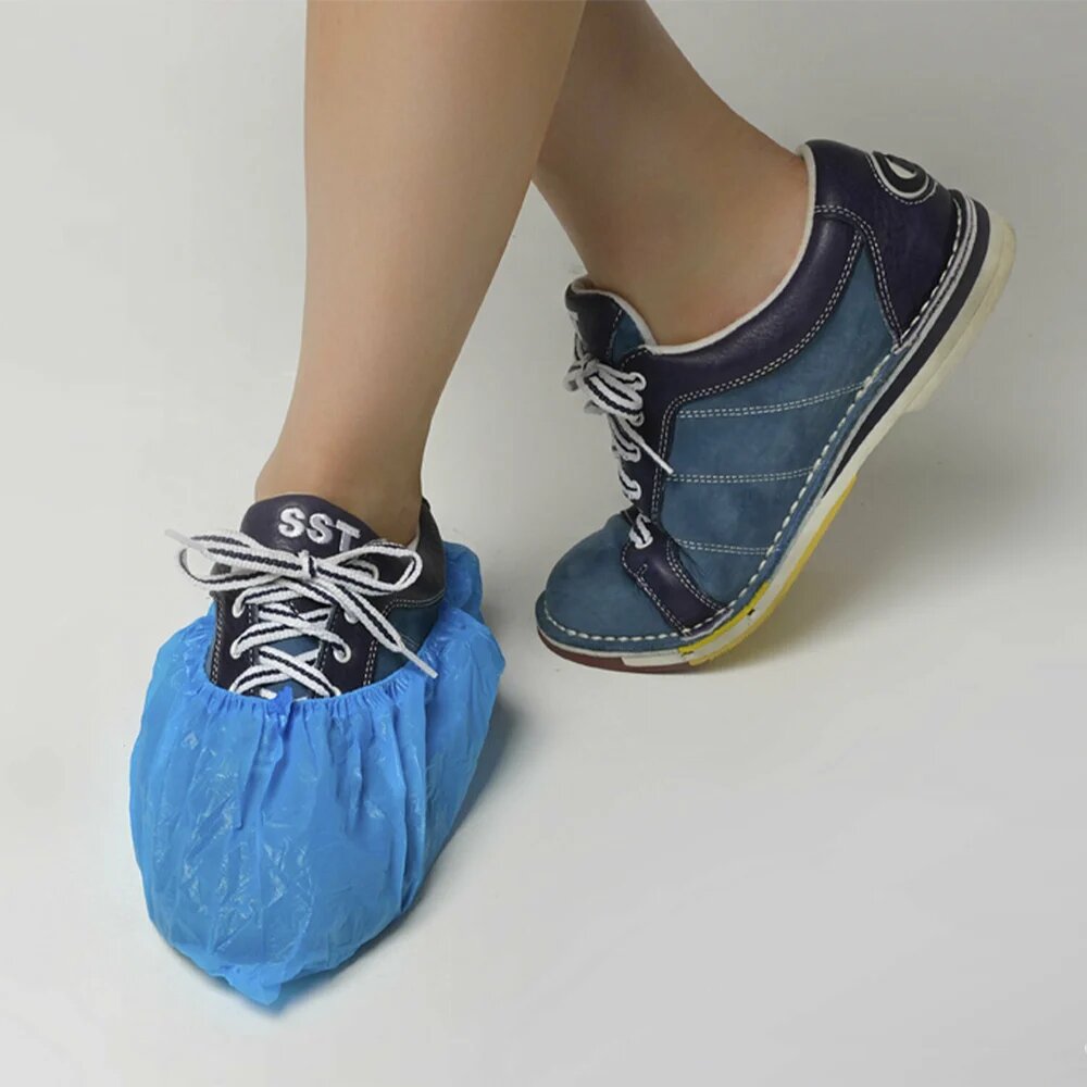 Чистовье Бахилы медицинские синие Комплект 100 штук (50 пар), 4,5 г, Пнд, 631067