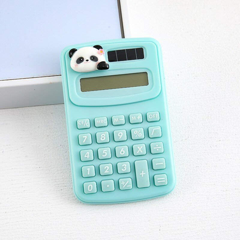Креативные, милые мультяшные калькуляторы, офисная культура студентов, специализирующаяся на высоком уровне внешности, миниатюрные портативные компьютеры