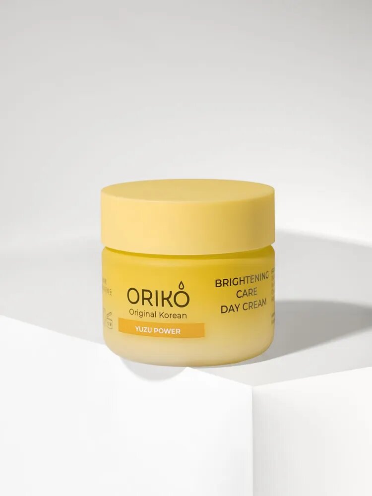 Дневной крем для лица выравнивающий тон кожи ORIKO Brightening Care Day Cream With Yuzu Extract, 50 мл