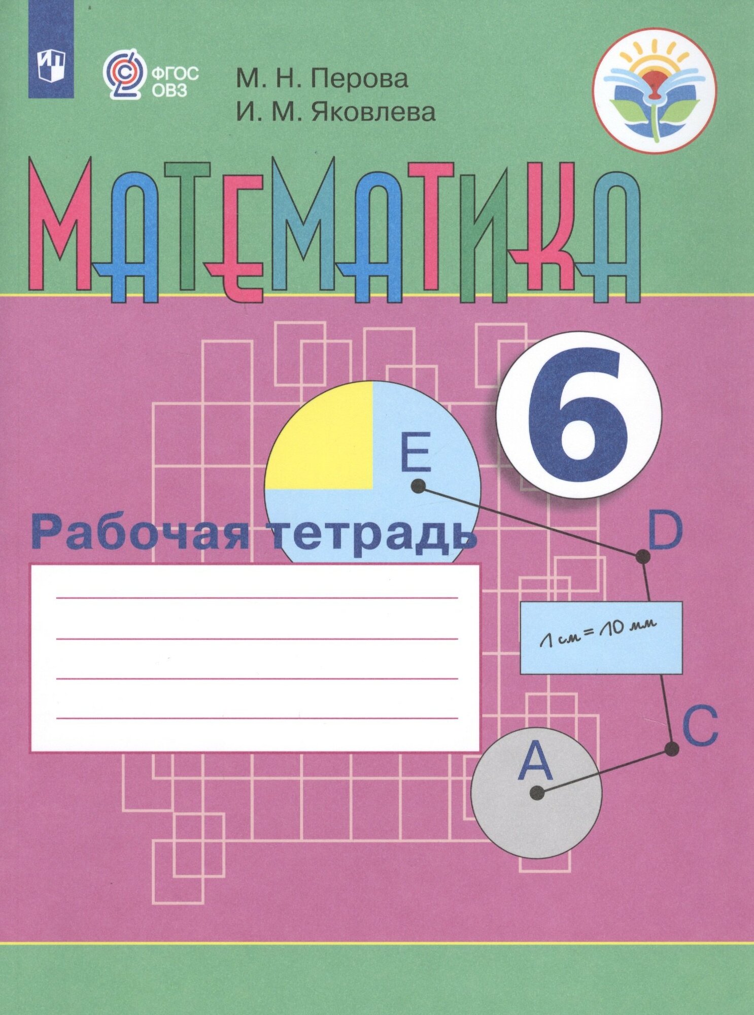 Книга: "Математика. 6 класс. Рабочая тетрадь. Учебное пособие для общеобразовательных организаций, реализующих адаптированные основные общеобразовательные программы" от Перова М, русский язык, Математика 6 класс рабочие тетради