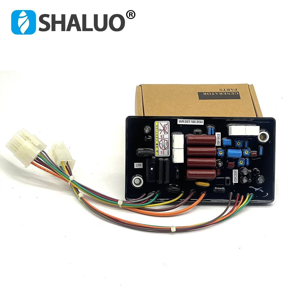 100% новый генератор DST-100-2FA4, автоматический стабилизатор напряжения AVR, совместимый с регулятором дизельного генератора TAIYO DST 1002FA4