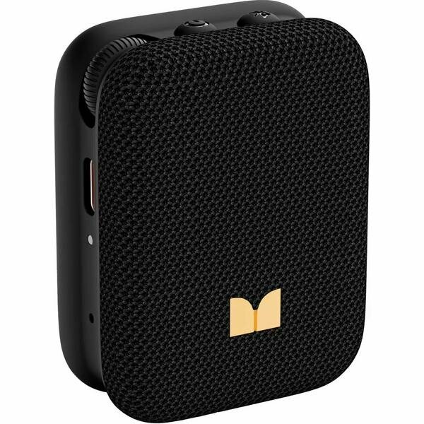 Колонка портативная Monster Atomic Atom, Black, встроенный микрофон, функция Power Bank