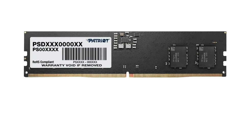 Оперативная память DDR5 8Gb (PC5-41600) 5200MHz PATRIOT PSD58G520081