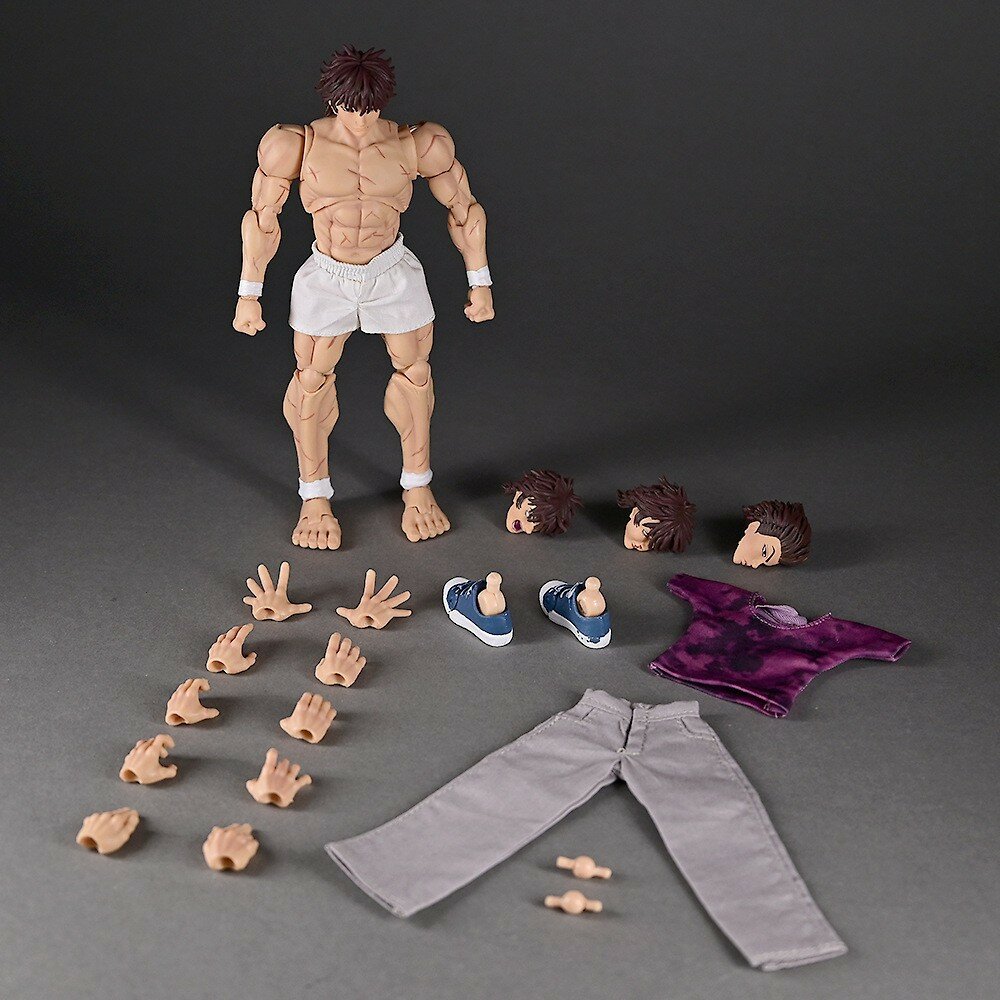 Новая шарнирная фигурка Баки Ханма Юдзиро из серии ST от Storm Toys, масштаб 1/12.