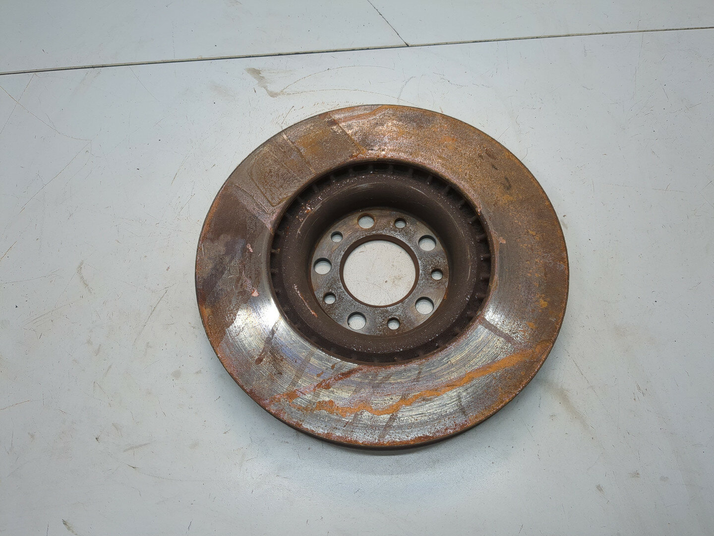 Диск тормозной передний Alfa Romeo Giulia 2015- Б/У