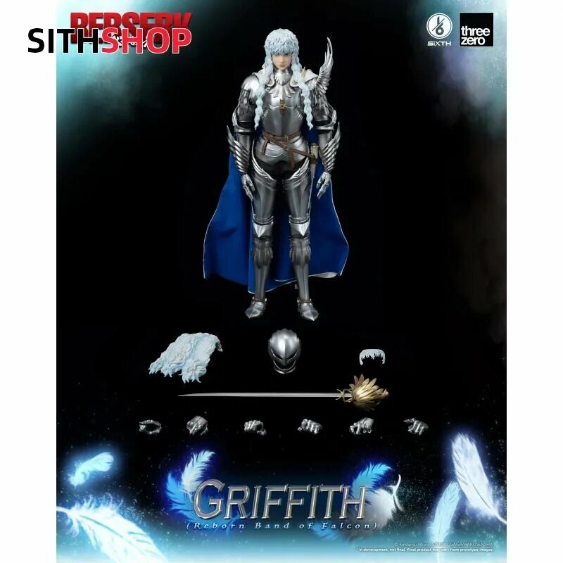 Фигурка Threezero Berserk Griffith (Reborn Band of Falcon Ver.) 1/6 Action Figure