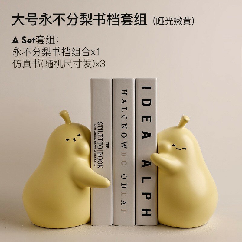 Керамический орнамент Behanmei в виде милой груши, украшение для дома, гостиной, книжной полки, подарок на День святого Валентина или день рождения