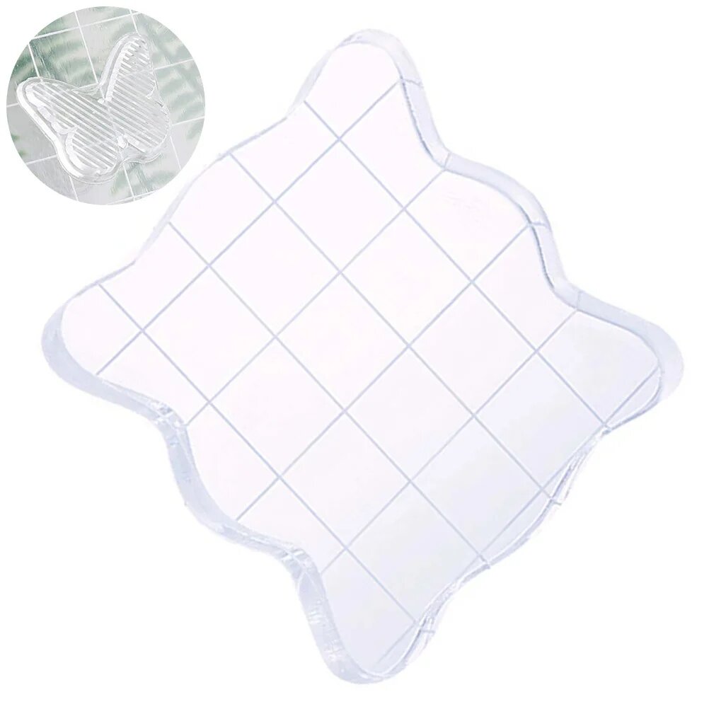 Прозрачные акриловые блоки для штампов