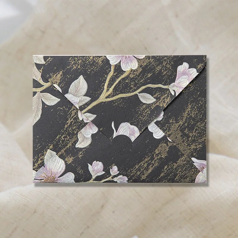 Конверт MOONBIFFY Paper Envelopes черный