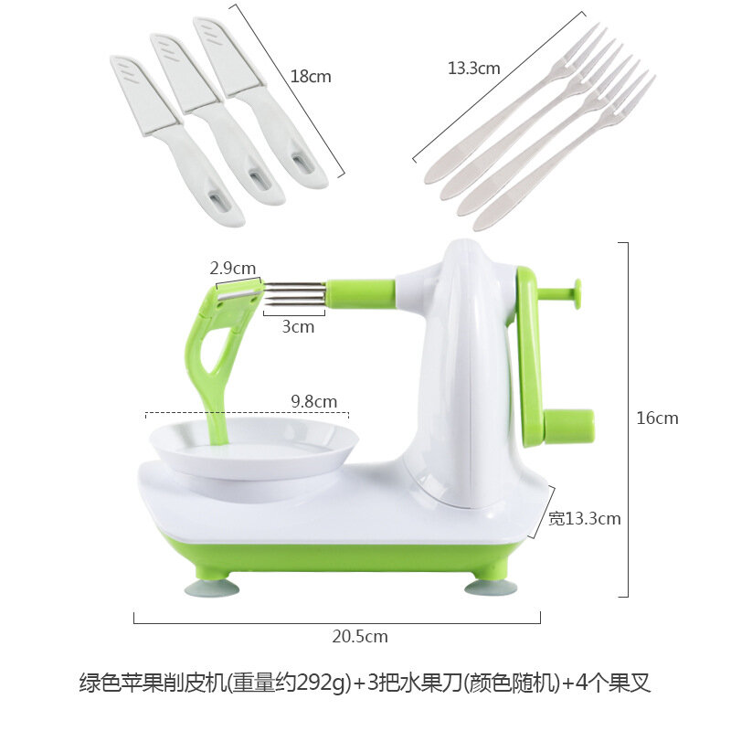 Овощечистка для фруктов, яблок, груш, полностью автоматическая, многофункциональная, ручная овощечистка
