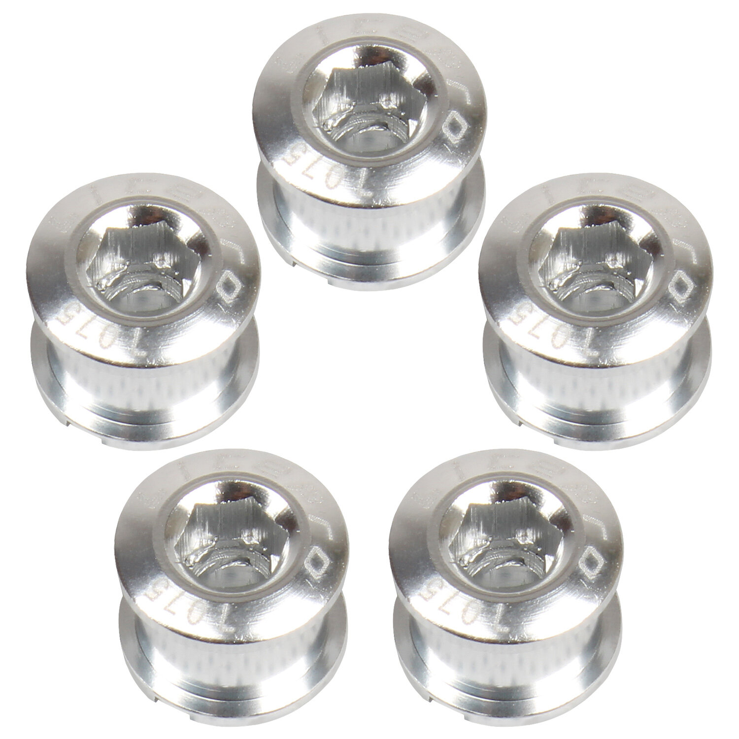 5 ПКШестеренчатые болты для велосипеда из алюминиевого сплава 7075 гайки винты аксессуары для велосипеда для шоссейных велосипедов горных велосипедов черный красный синий зеленый фиолетовый золотой серебристый розовый