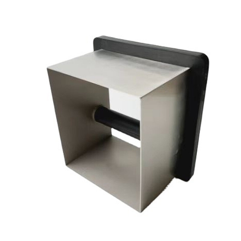 Пустая коробка для кофейной гущи, настольная встраиваемая коробка для гущи, квадратный контейнер для сброса гущи, нержавеющая сталь, ведро для выбивания кофейной гущи