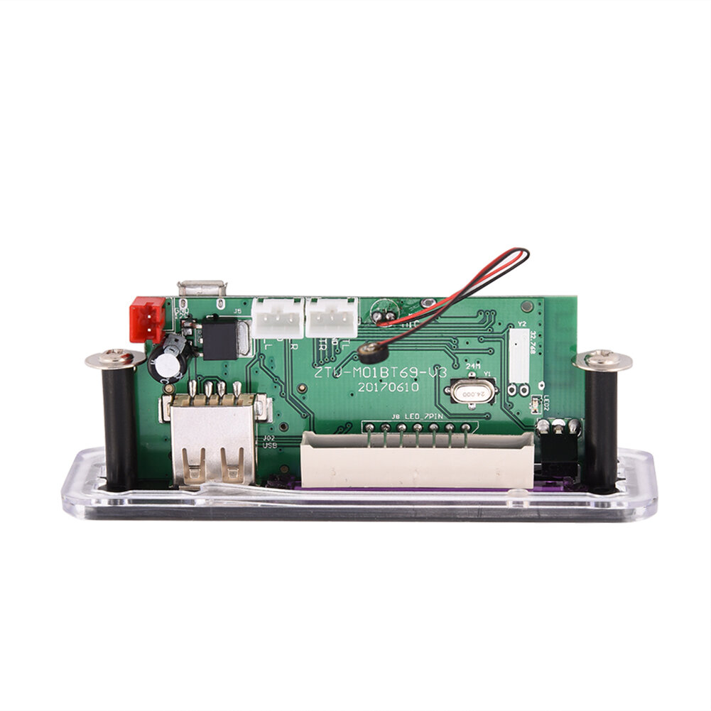 Hands-Free Call Power Off Memory Mp3 Decoder Board, Durable Blue Backlight Usb Decoder, for Music Box Gift Shop — фото 1