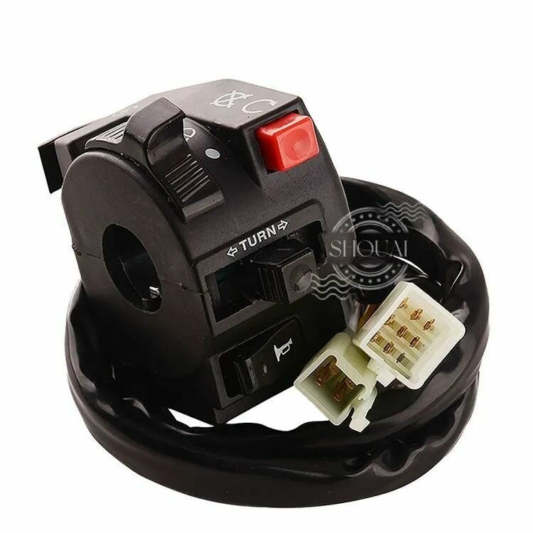 Левый переключатель 5в1 для ATV 110-250cc (без заслонки) - запчасть для квадроциклов/багги