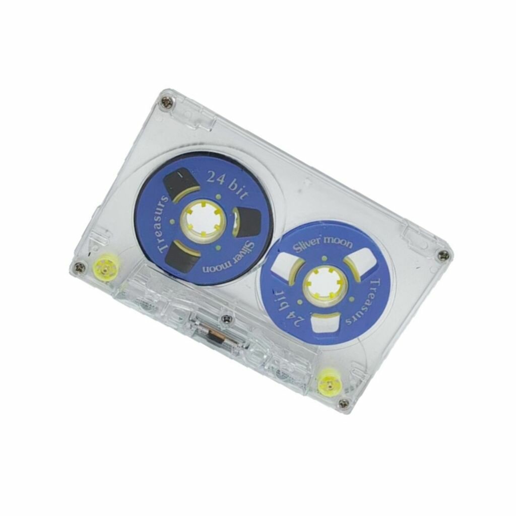 Пластиковая маленькая открытая дисковая лента на 54 минуты пустая