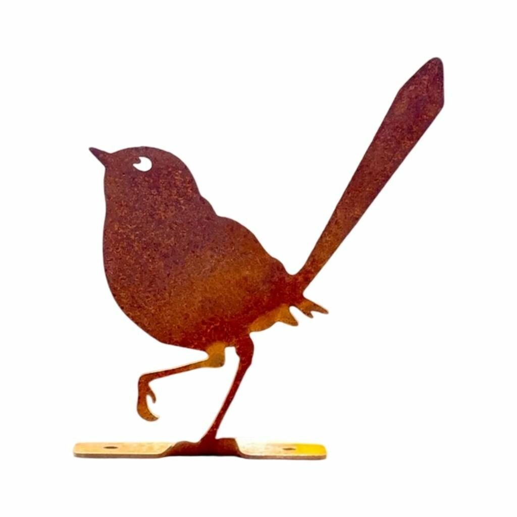 Железная фигурка птицы для сада, - Маленькая птичка