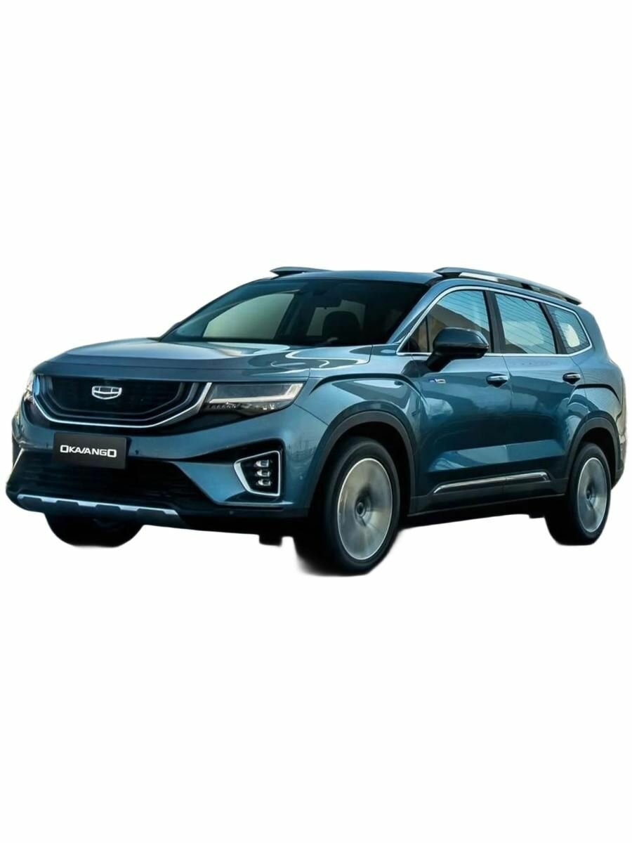 Смарт ключ для Geely EMGRAND/OKAVANDA, оригинальный, 4 кнопки, черно-серый